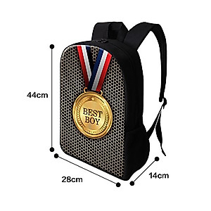 Dispalang Cute Snake Print Backpack Art School Bookbag Double Shoulder Satchel for Boys Animal Rucksack for Girls