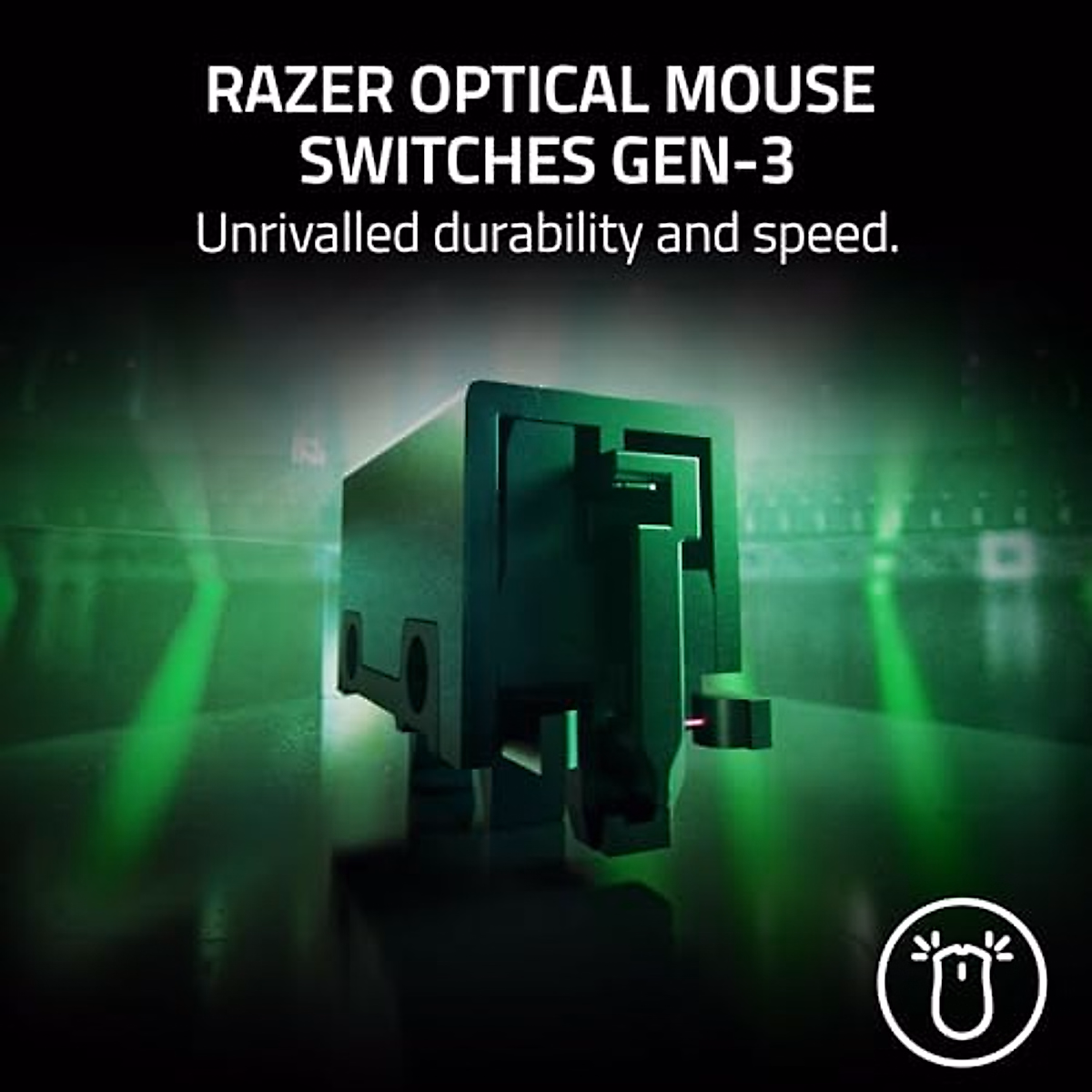 Razer Viper V3 Pro Wireless Esports Gaming Mouse: Symmetrical - 54g Lightweight - 8K Polling - 35K DPI Optical Sensor - Gen3 Optical Switches - 8 Programmable Buttons - 95 Hr Battery - Black