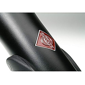 Neumann KMS104 Plus Cardioid Microphone with KMS Pouch/SG 105 Stand Clamp, 20Hz-20kHz Frequency Range, Load Impedance 1 KOhms, Black