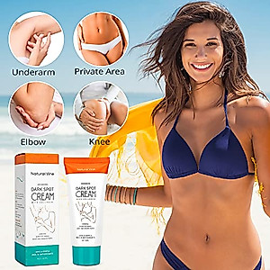 Natural Vine Dark Spot Corrector Cream, Dark Spot Remover for Body, Brightening Cream, Age Spot/Sun Spot/Brown Spot Remover, Dark Spot Cream, Instant Result, Moisturizes Armpit, Neck
