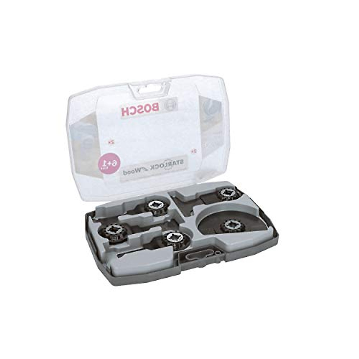 Bosch 2608664623 Starlock Multi Tool Wood Blade Set 7pce