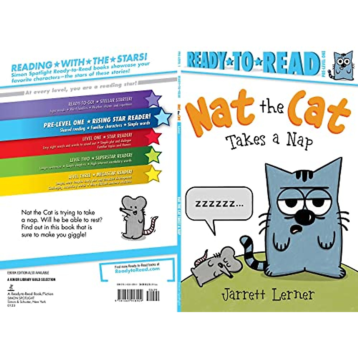 Nat the Cat Takes a Nap: Ready-to-Read Pre-Level 1