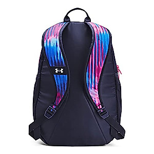 Under Armour Hustle Sport Backpack, (652) Rebel Pink/Midnight Navy/White, One Size Fits All