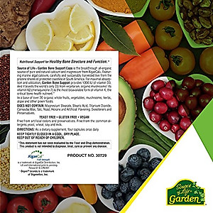 NaturesPlus Source of Life Garden Organic Bone Supplement with AlgaeCal - 1000 mg - Calcium, Magnesium - 120 Vegan Capsules (30 Servings)