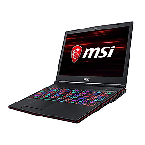 MSI GL63 9SDK-614 15.6" Gaming Laptop, 144Hz Display, Intel Core i7-9750H, NVIDIA GeForce GTX1660Ti, 16GB, 256GB NVMe SSD + 1TB HDD