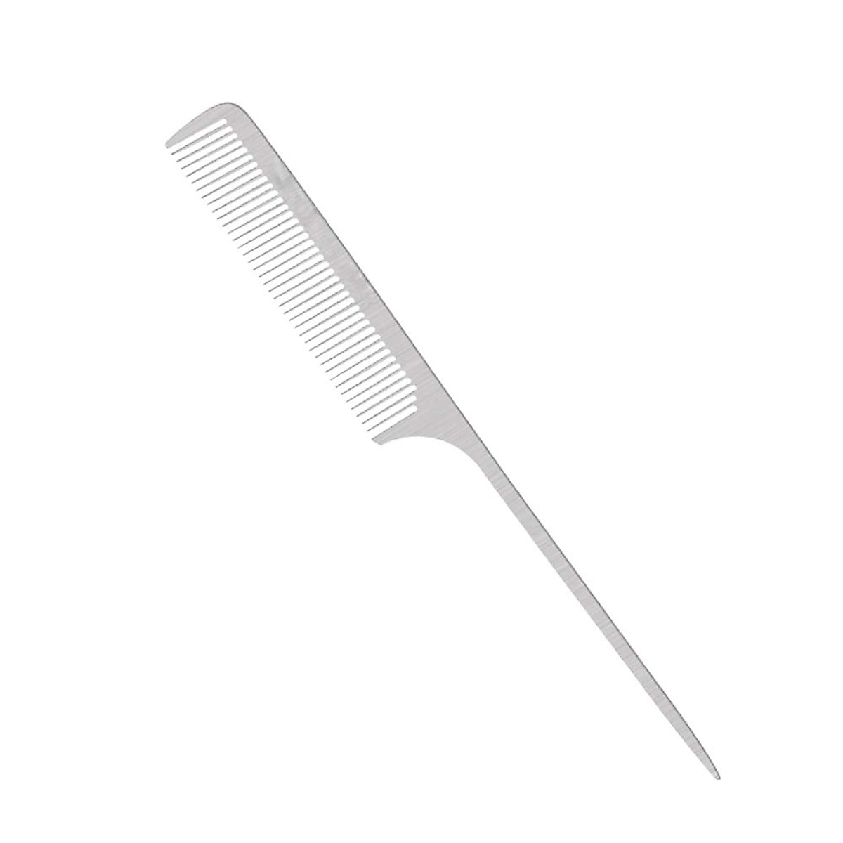 Stainless Steel Hair Combs Anti Static Fine Cutting Comb Wide Fine Teeth Comb Flat Top Comb Rat Tail Comb Barber Teasing Comb for Women Men Hair Types Styles