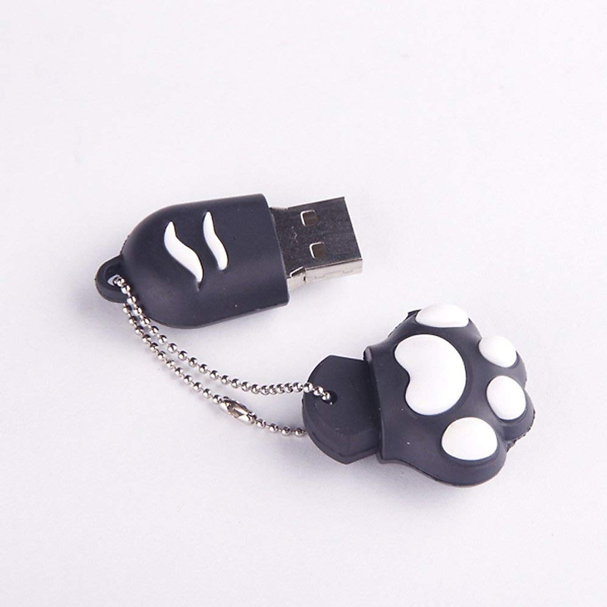 Premium Black Paw USB Flash Memory Drive 8GB
