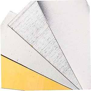 VILLFUL 16pcs Fruit Battery Zinc Plate Electrode Strip for Electroplating Electrode Materials Zn Chemistry Sample Zinc Anode Battery Experiment Materials Anode for Zinc Electroplating Iron