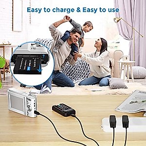 Digital Camera, RUAHETIL Autofocus FHD 1080P 48MP Kids Vlogging Camera with 32GB Memory Card, 2 Charging Modes 16X Zoom Compact Camera Point and Shoot Camera for Kids Teens (Silver)