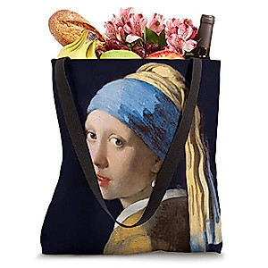 Johannes Vermeer - For Artists -Girl With a Pearl Earring Tote Bag
