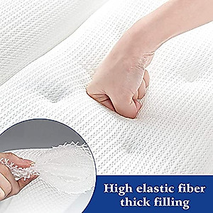 OMYSTYLE Bath Pillow for Tub, Bathtub Pillows with Soft 5D Air Mesh & 5 Large Suction Cups, Quick Dry Spa Bath Pillow for Neck, Head, Shoulder and Back Support - Soft, Non-Slip, Extra Thick