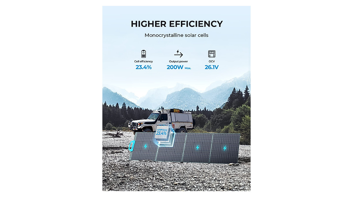 BLUETTI AC200MAX Solar Generator - 2048Wh Power Station