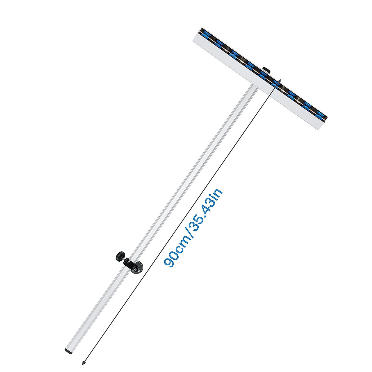 awagas Glass Tile Cutter, 90cm (35.43 in) Large T-Shaped Glass Cutting Tool, Glass Cutting Tools with Accurate Scales, Straight Cutter for Glass Ceramic Tile Vitrified Brick of 3-12mm with Auto Oiling