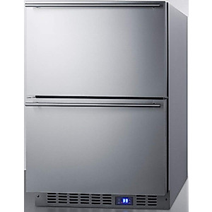 Summit FF642D Drawer Refrigerator, Stainless Steel