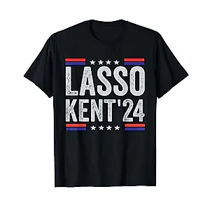 Lasso Kent' 24 Funny Usa Sports 4th of july Men Women Funny T-Shirt