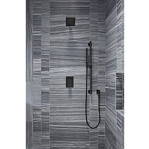 Kohler 24805-BL Parallel™ 2.5 gpm single-function showerhead with Katalyst air-induction technology