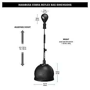 Hayabusa Cobra Reflex Bag - Black