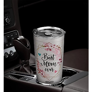 64HYDRO 20oz Birthday Gifts for Women, Mom, Friend Gifts for Women Birthday Unique Inspirational Gifts for Women - Best Mom To Mom Tumbler Cup with Lid, Double Wall Vacuum Insulated Travel Coffee Mug