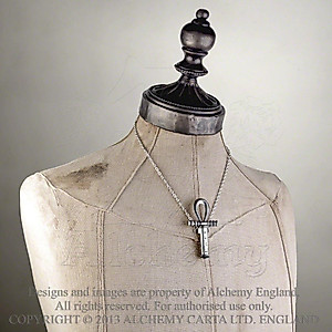 Alchemy Gothic Ankh Of The Dead Pendant