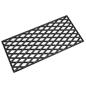 Uniflasy Cast Iron Cooking Grates for Dyna glo DGH450CRP DGH450CRP-D 4 Burner, DGH485CRP DGH474CRP 5 Burner Cooking Grid Replacement Part Kit