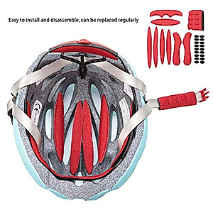 VGEBY1 Helmet Foam Pads, Magic Stick Foam Anti-Collision Lining Sponge with Viscose(Inner Lining + Viscose)