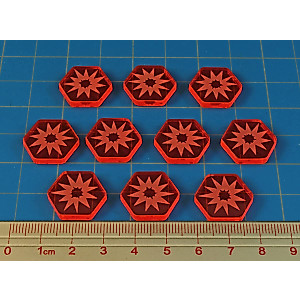 LITKO Space Fighter 2nd Edition Tokens | Compatible with Star Wars: X-Wing Miniatures Game | Pack of 10 (Deplete Tokens)