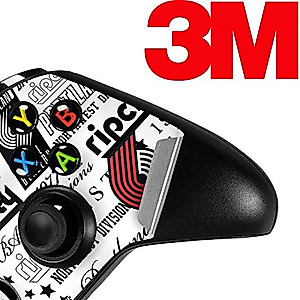 Skinit Decal Gaming Skin compatible with Xbox One S Controller - Officially Licensed NBA Portland Trail Blazers Historic Blast Design