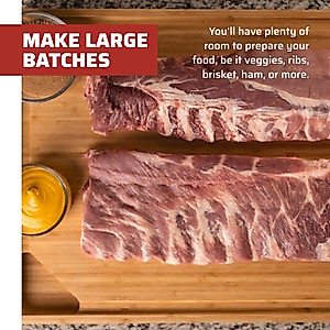 Camp Chef Bamboo Cutting Board - Wood Cutting Board for Kitchen Accessories & Outdoor Cooking - Perfect for Cutting Meat, Veggies, Cheese & More - 18" x 26"