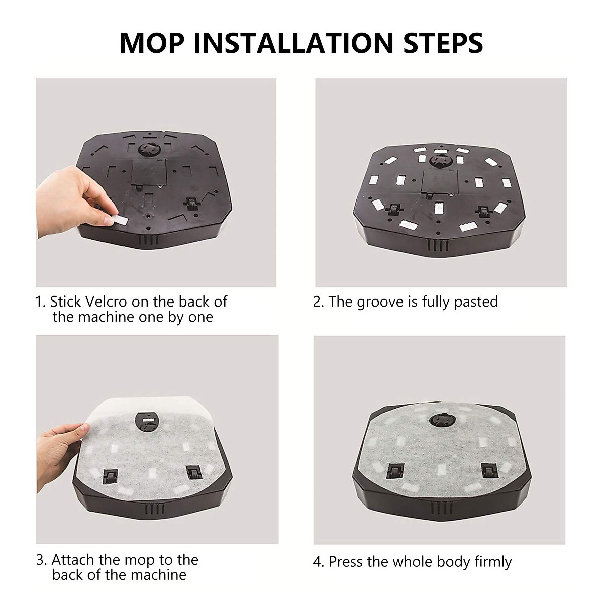 Hemoton Sweeping Robot Household Vacuum Cleaners Handheld Vacuums Dust Busters Cars Mops Flooring Vacuum Cleaners for Home Vacuum Robot Robots Auto Cleaner Plastic White Carpet Cordless