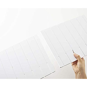 YAMAZAKI home 4956 Purse Organizer/Bag Divider for Closet Shelf, One Size, White