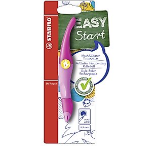 STABILO Ergonomic Rollerball EASYoriginal - Left-Handed - Light Pink/Dark Pink