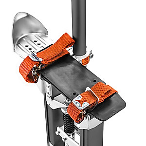 GypTool Pro 18" - 30" Magnesium Drywall Stilts - Gray