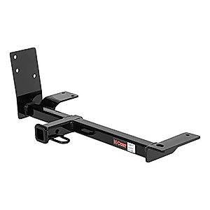 CURT 11066 Class 1 Trailer Hitch, 1-1/4-Inch Receiver, Fits Select Volkswagen Beetle, Golf, City , Black