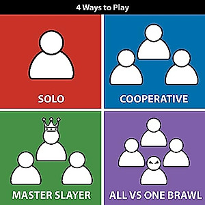 Castle Panic Cooperative Board Game – Defend Towers Against Goblins, Orcs, & Trolls for Game Night – 4 Game Modes – 1 to 6 Players – Strategy Board Games for Adults & Kids 8+ by Fireside Games