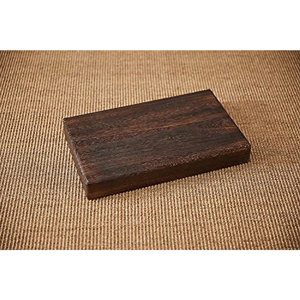 SINOBEST Wood Step Stool, Portable Rectangle Bed Stool, Small Step Ladder for Kitchen & Bathroom, Foot Rest Stool Under Desk, Large Surface, Strong and Durable for Kids, Adults and Elders