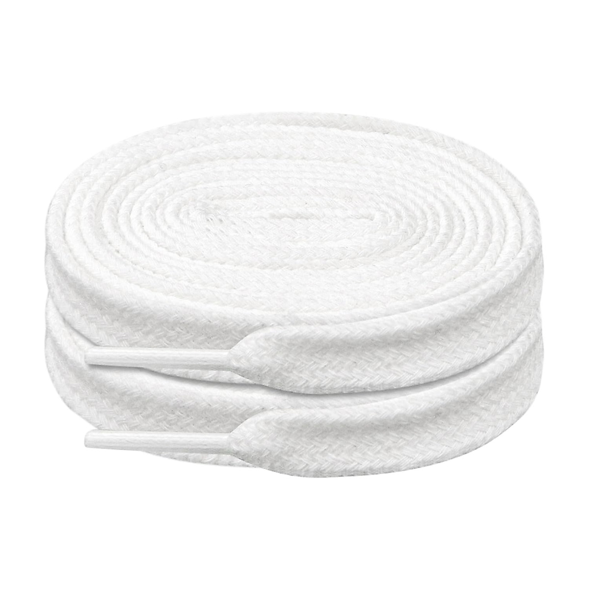 Endoto Shoelaces for Gucci Ace Flat Shoe Laces Replacement Sneakers Shoes Strings(Color:White,Size:56Inch)