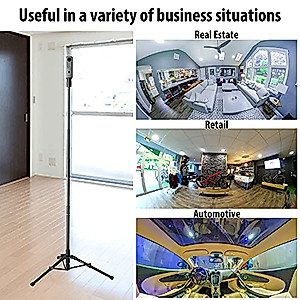 RICOH Theta Stand TD-2 : Compatible with All RICOH Theta Models in The Series, Dimensions: Maximum Extension: 150cm / Folded up Length: 45.7cm / Weight: 463g