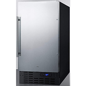 Summit SCFF1842SS Upright Freezer, Stainless-Steel