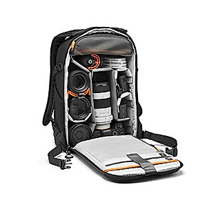 Lowepro Flipside BP 300 AW III Mirrorless and DSLR Camera Backpack - Black - with Rear Access - with Side Access - with Adjustable Dividers - for Mirrorless Like Sony α7 - LP37350-PWW