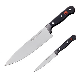WÜSTHOF Gourmet 2-Piece Chef's Knife Set & Gourmet 3" Paring Knife