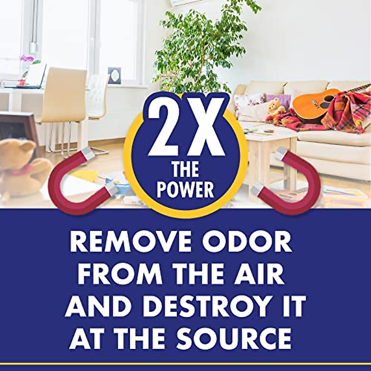 Gonzo Natural Magic Air Activated Charcoal - 2 Pack - for Litter Boxes Cages and Pet Beds 14 Ounce