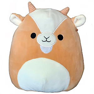 Squishmallows Official Kellytoy Plush 8 Inch Squishy Soft Plush Toy Animals (Grant Goat)