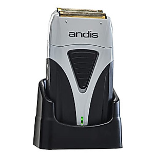 Andis Cordless Profoil Lithium Plus Titanium Foil Shaver with BeauWis Blade Brush