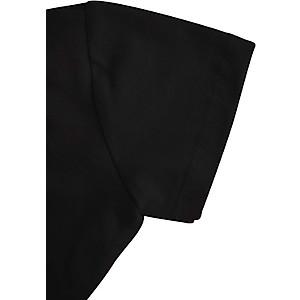 Dancina Black Leotard Short Sleeve Girls Modest Coverage Breathable Ballet Dance Unitard 10Black