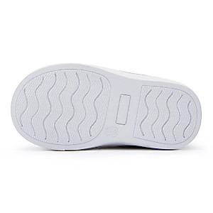 BMCiTYBM Baby High Top Sneakers Boy Girl Walking Shoes Infant First Walker Shoes for 6 9 12 18 24 Months Pink Size 4 Toddler