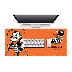 YouTheFan NCAA Oklahoma State Cowboys Logo Series Desk Pad