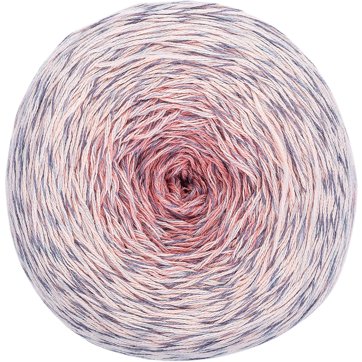 RED HEART E886.9282 It's A Wrap Sprinkles yarn Peach Cobbler