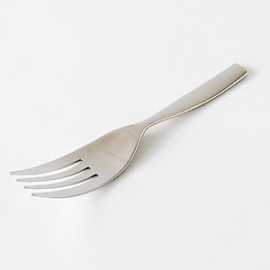 Alessi Dressed Serving Fork, Silver