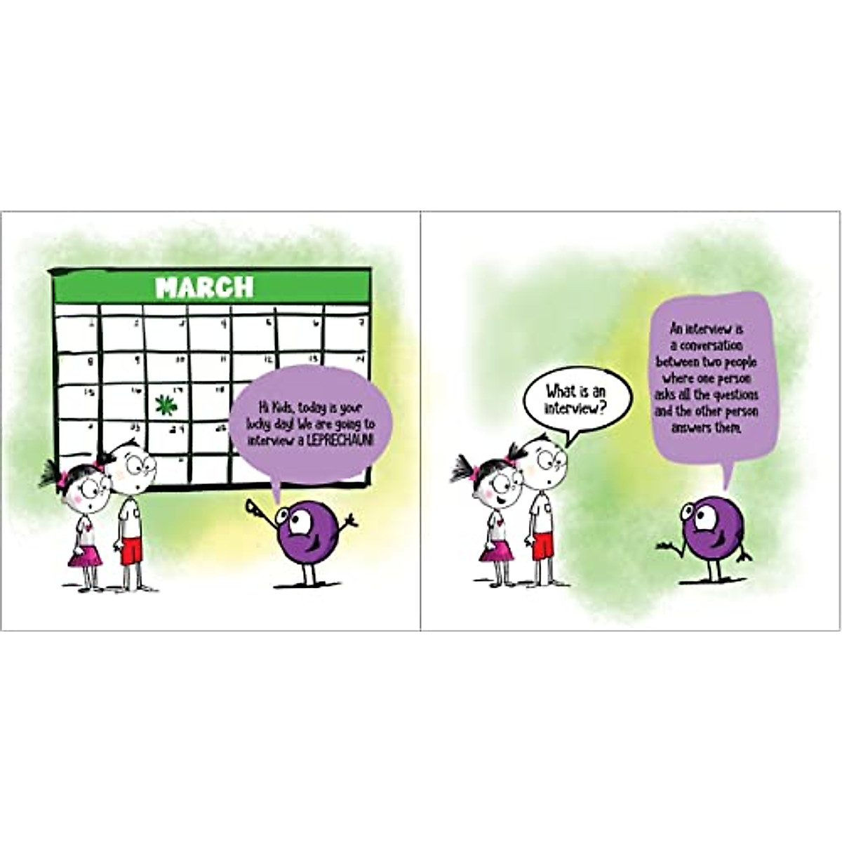 A Little SPOT Interviews a Leprechaun (Inspire to Create A Better You!)