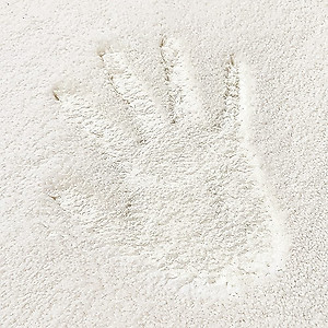 Poowe Rainbow Kids Play Mat Baby Nursery Rug Round Educational Alphabet Soft Area Rug Non Slip for Children Toddlers Bedroom (Round 4FT)